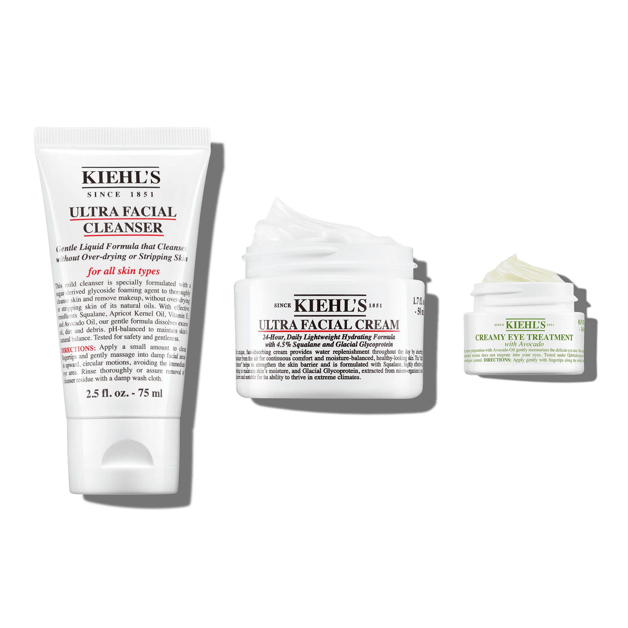 Kiehl's Ultra Facial Feuchtigkeits-Set | Für trockene Haut